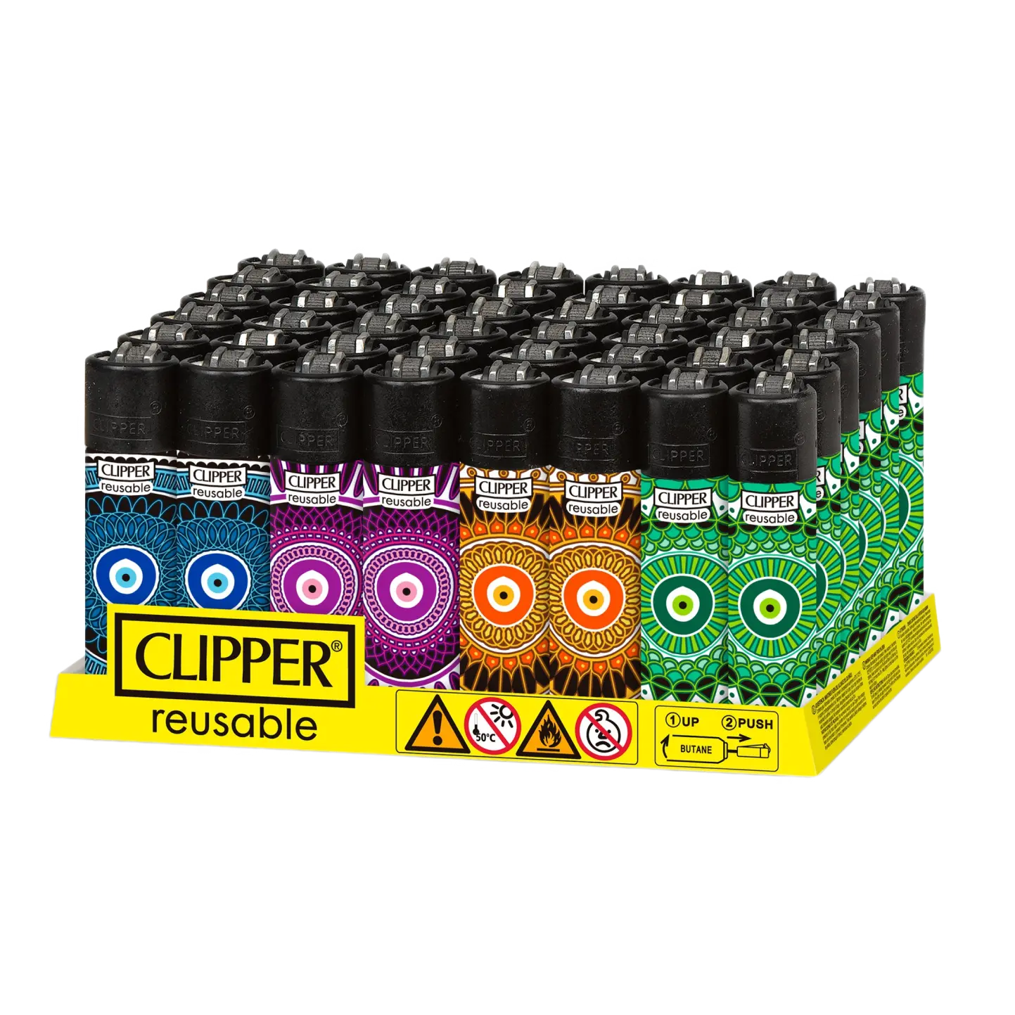 Lucky Eye Clipper Lighter - Unique & Refillable